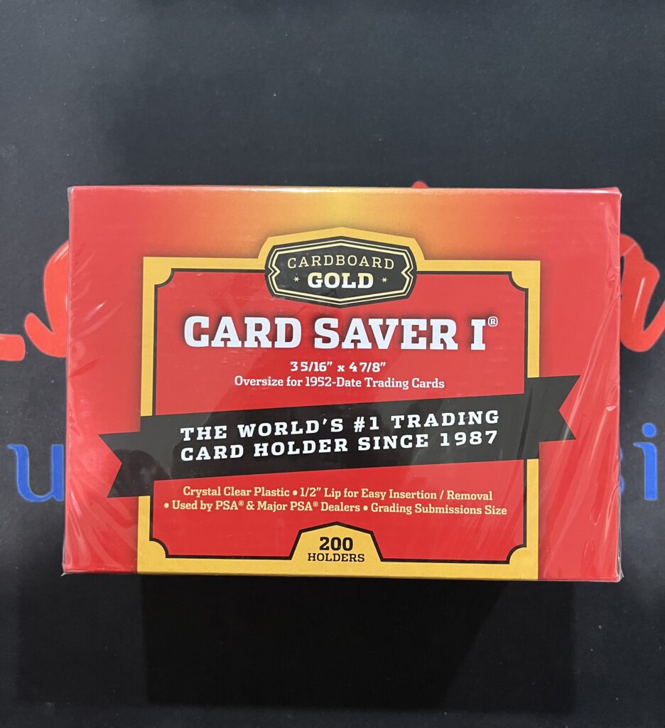 Card Saver 1 Semi Rigid Holder Box of 200 – KK Sportscards