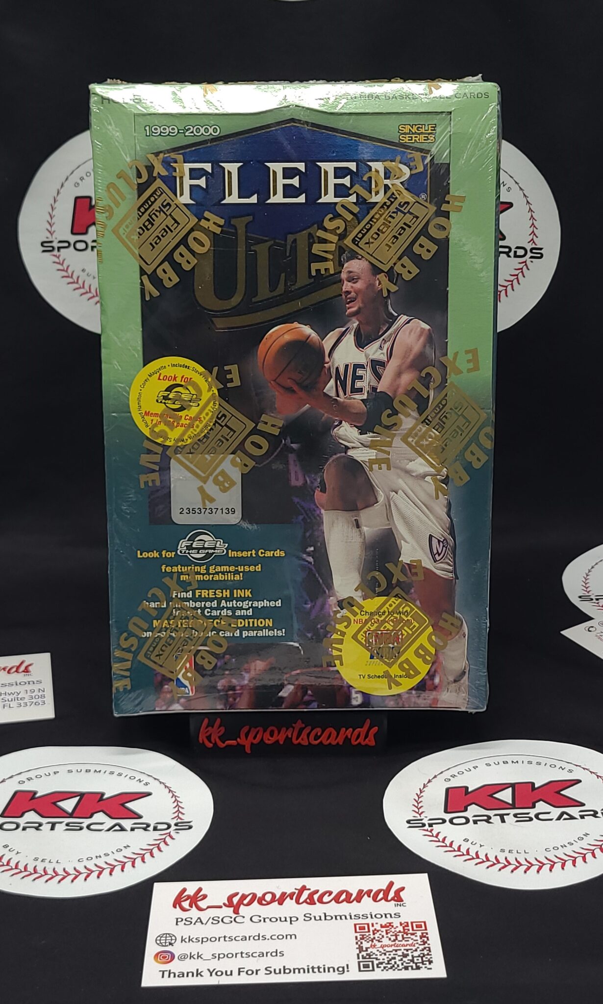 1999-00 Fleer Ultra Basketball Hobby box – KK Sportscards