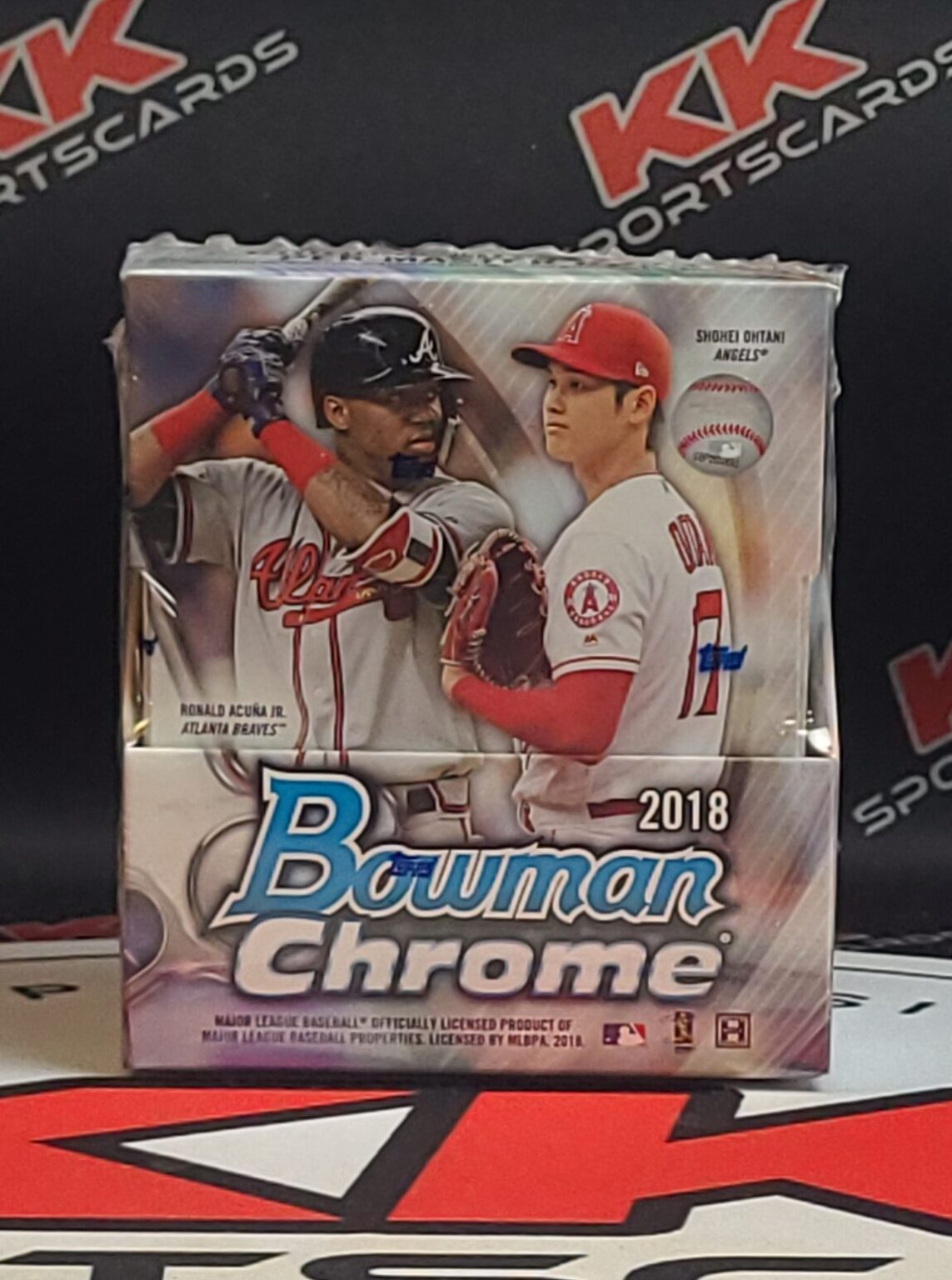 2018 Bowman Chrome Baseball hobby box – KK Sportscards